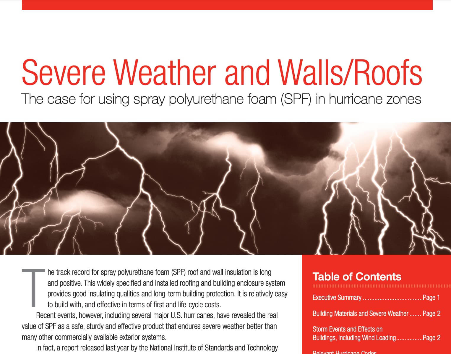 Severe Weather | IRC | Insulated Roofing Contractors