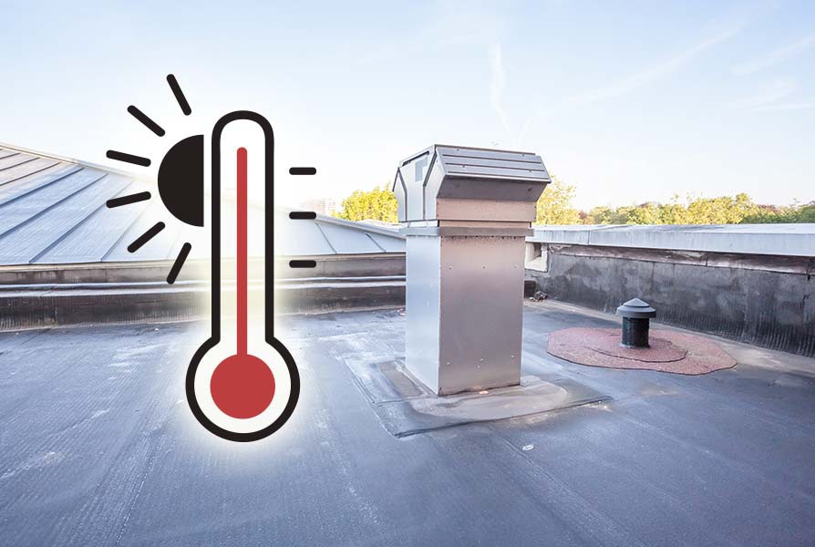 How Heat Affects Your Roof | IRC | Insulated Roofing Contractors